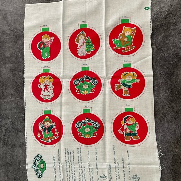 Vintage | Holiday | Vintage Cabbage Patch Kids Christmas Tree Ornaments ...